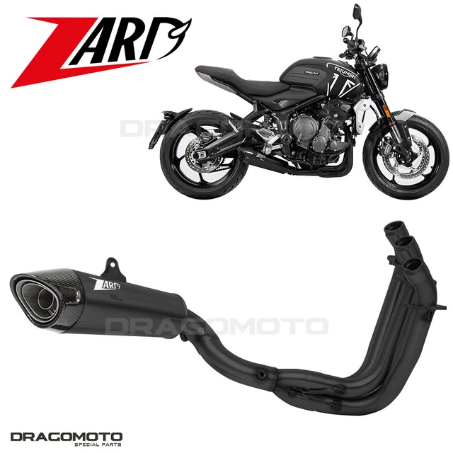 TRIDENT 660 TRIUMPH 2023 ZARD Impianto completo Nero RC CC ZTP096S00SCR-B EUR 1.535,07 - PicClick IT