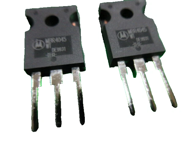 MOTOROLA MBR4045WT DIODE Schottky 40A 45V 3-Pin TO-247 x2pcs £5.88 ...