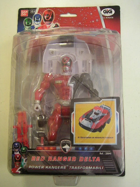 POWER RANGERS S.P.D. Red Ranger Delta Trasformabile EUR 24,90 - PicClick FR