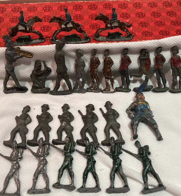 RARE VINTAGE LEAD toy soldiers/figures £0.99 - PicClick UK