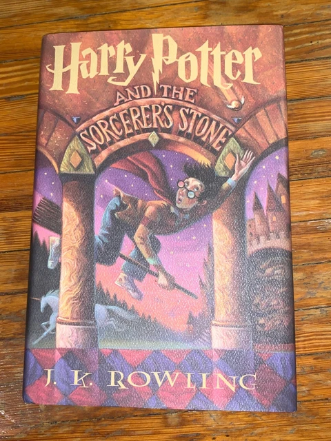 Harry Potter And The Sorcerers Stone Us Hardback Early Edition 6 89