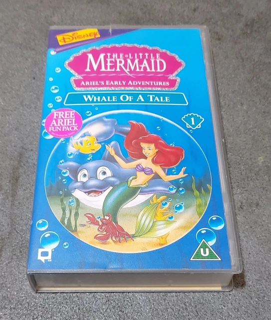 THE LITTLE MERMAID - Ariel's Early Adventures - Whale Of A Tale - VHS ...