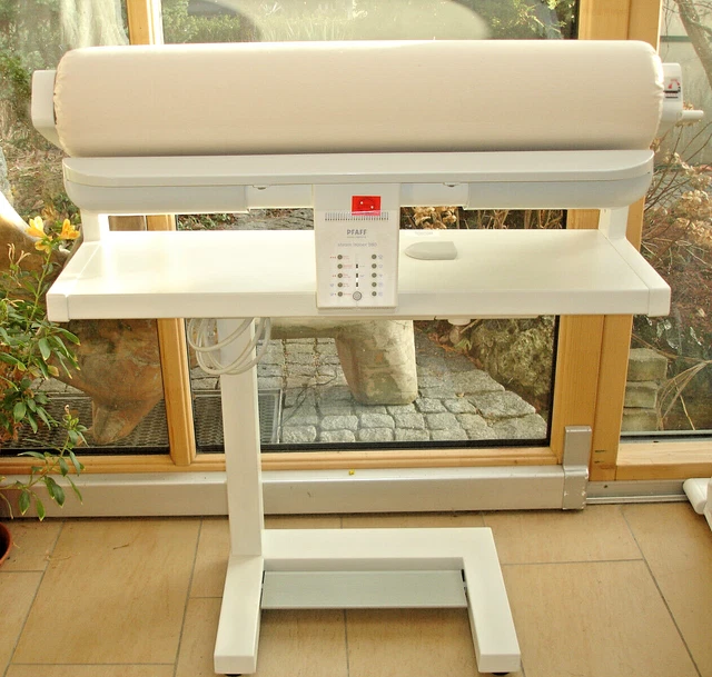 PFAFF KLAPP BÜGELMASCHINE 580 Steam Ironer M. Dampf Heissmangel Top ...