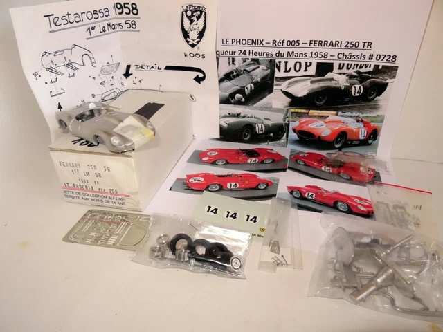 LE PHOENIX AMR Ref 005 FERRARI 250 TR n°14 Winner Le Mans 1958 ...