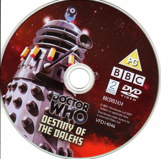 DOCTOR WHO: DESTINY of the Daleks DVD (Official Discs) £4.99 - PicClick UK