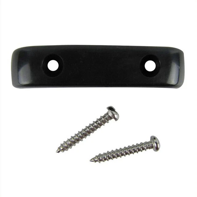 PLASTIC THUMB REST Tug Bar for Electric Bass Guitar Black Easy ...