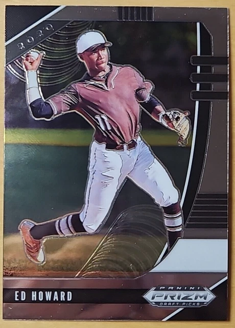 CARTE DE BASEBALL prospect 2020 Prizm Draft Picks Ed Howard #PDP16 Chicago Cubs MLB EUR 2,21 ...