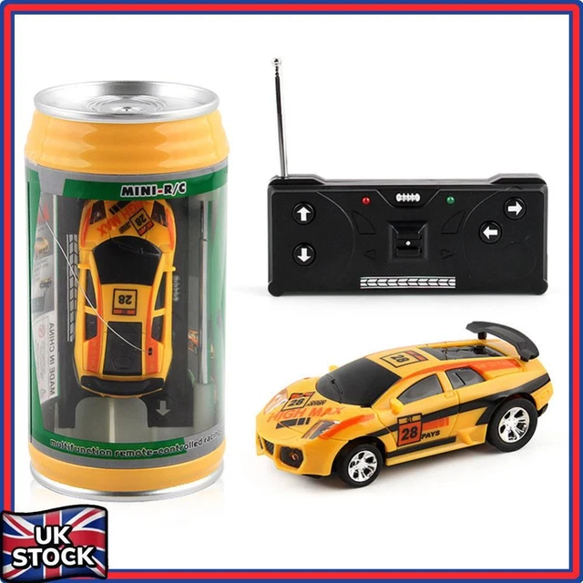 COKE CAN MINI Cans RC Car Battery Operated RC Car Micro Racing Car for ...