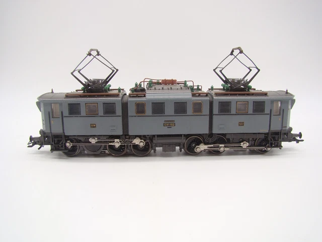 MARKLIN - HO - 3528 - Locomotive Electrique Br E91 102 - Dr - Ancien ...