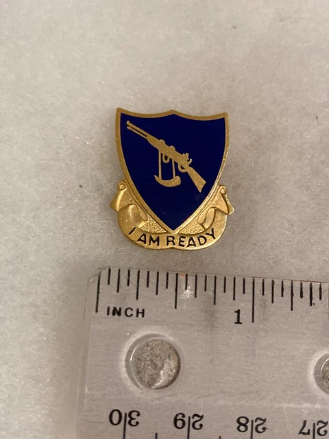 AUTHENTIC US ARMY 399th Infantry Regiment Unit Crest DUI Insignia 2C ...