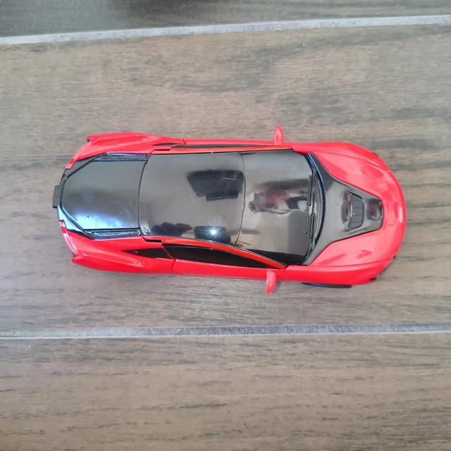 RASTAR RC TRANSFORMING Car Toy Remote Control Red Vehicle. No Remote £9 ...