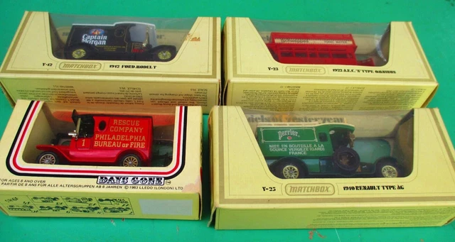 MATCHBOX CARS OF Yesteryear - Vans, Omnibus, Renault, Lledo Van $20.00 ...