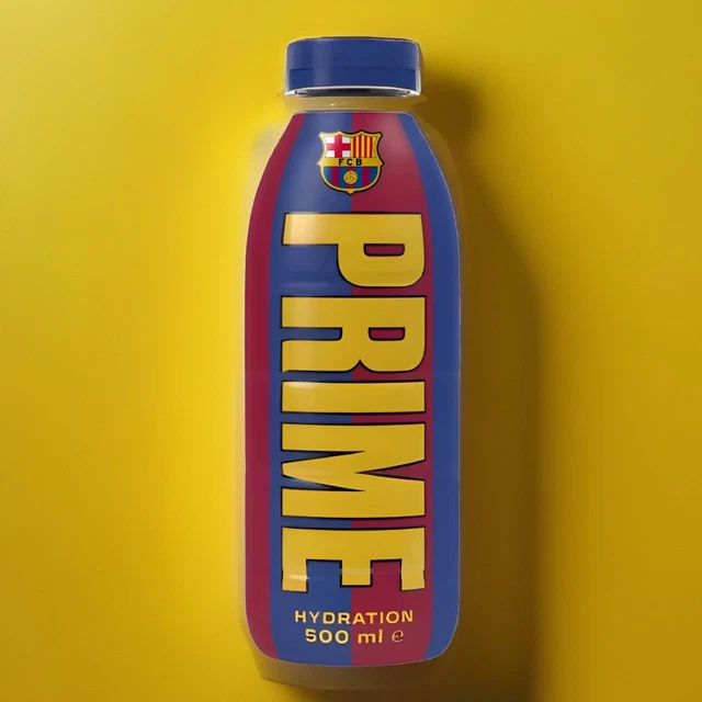 NEW RARE PRIME Hydration FC BARCELONA Limited Edition Bottle 500ml PRE ...