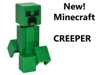 LEGO MINECRAFT CREEPER Green Monster Four Legs Villain GHOUL Bad Guy ...