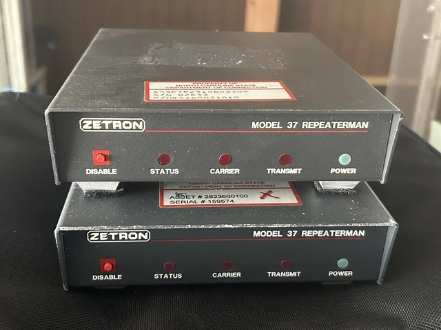 CONTROLADOR REPETIDOR 2 Zetron Repeaterman modelo 37 EUR 178,18 - PicClick ES