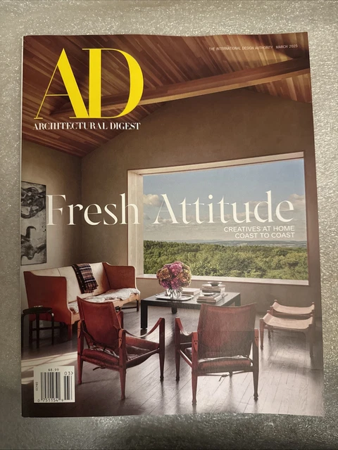 FRESH ATTITUDE ARCHITECTURAL Digest March 2025 CREATIVES AT HOME COAST ...