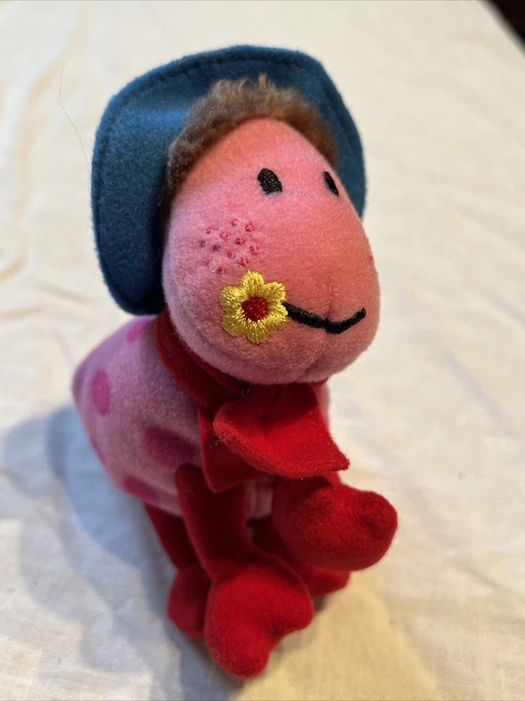 MCDONALDS 2001 THE Magic Roundabout Cow Ermintrude Soft Toy Plush ...