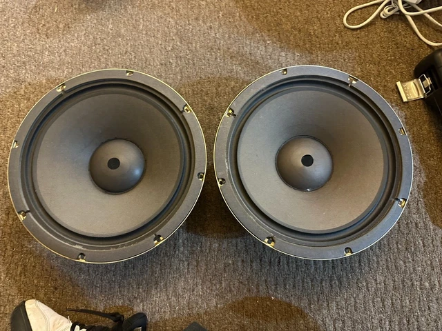 PAIR OF VINTAGE Coral 12L-25B 6 Ohm 60W Woofer 12” Speakers Driver Speaker EUR 88,21 - PicClick FR