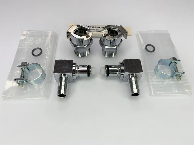QR-07 BMW R1200GS Adventure Quick Release Metal Fuel Connector Set (UK ...
