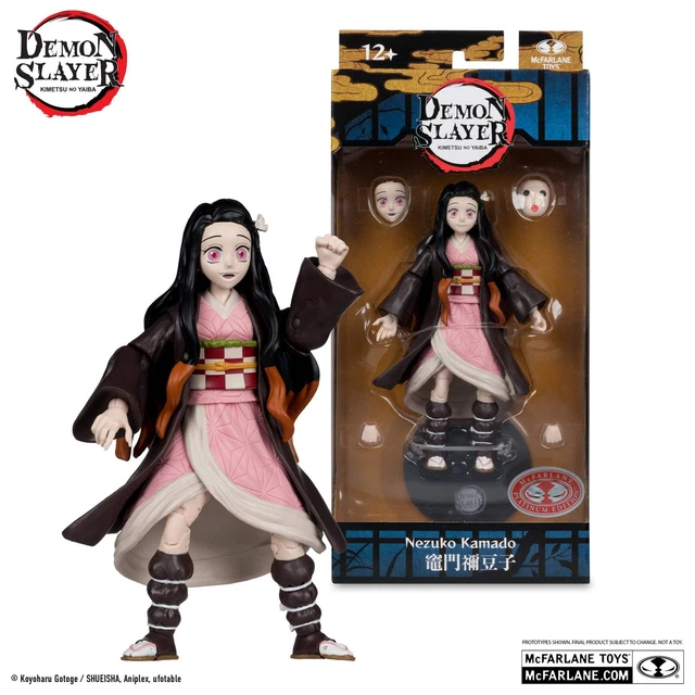DEMON SLAYER NEZUKO Kamado Wave 7 Action Figure Platinum Edition 18 cm ...