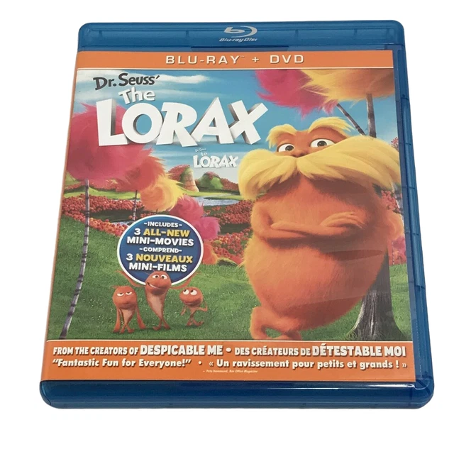 DR. SEUSS THE Lorax (Blu-ray/DVD, 2016, 2-Disc Set) $2.95 - PicClick CA