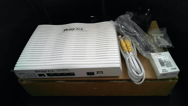 DRAYTEK VIGOR 2832N Triple Wan ADSL 2+ Gigabit Security Firewall ROUTER ...