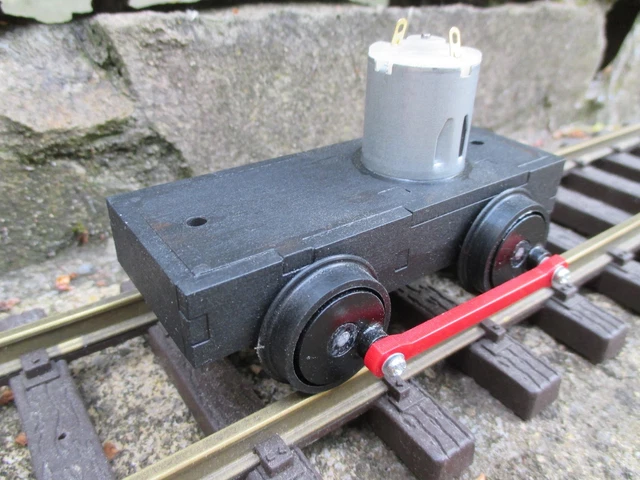 SM45/16MM SCALE, MOTOR Chassis Kit, 45mm, Narrow Gauge, Garden Railway ...