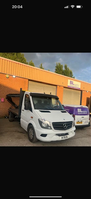MERCEDES SPRINTER HIAB van flat bed van £11,000.00 - PicClick UK