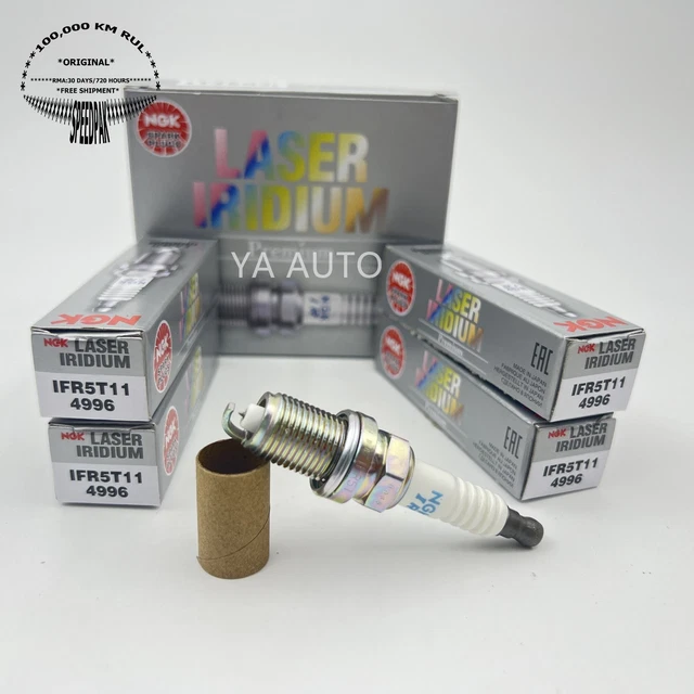 NGK 4996 IFR5T11 Laser Iridium Spark Plug for SK16R11 SK16R-P11 PK16TT ...