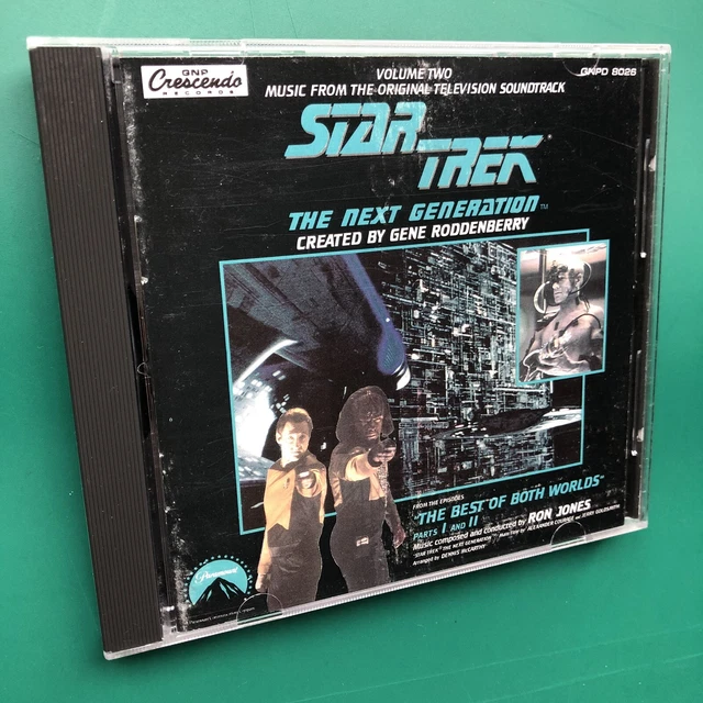 RON JONES STAR TREK NEXT GENERATION #2 TV Soundtrack CD Jerry Goldsmith ...