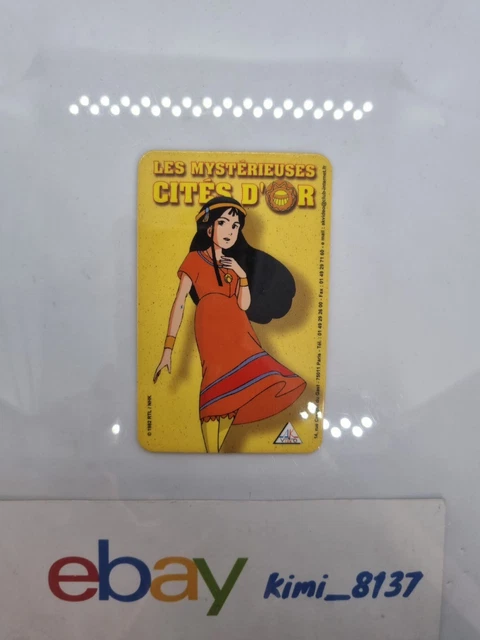 RARE CARTE TELEPHONIQUE ZIA LES MYSTÉRIEUSES CITÉS D'OR AK Video EUR 30 ...