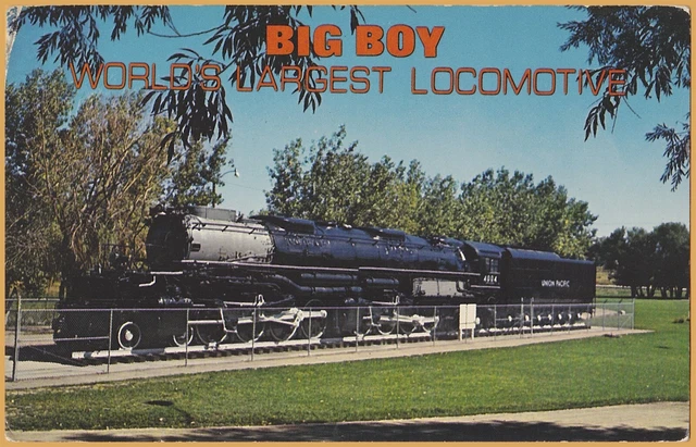 BIG BOY, WORLDS Largest steam Locomotive, Union Pacific 4004 at ...