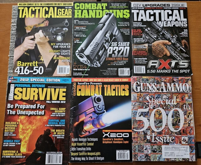 SIX WEAPONS AND Tactical Magazines £22.08 - PicClick UK
