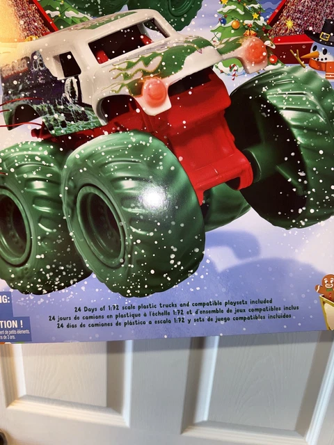 MONSTER JAM ADVENT Calendar 1:72 Scale 2025 NEW Christmas Event Holiday ...