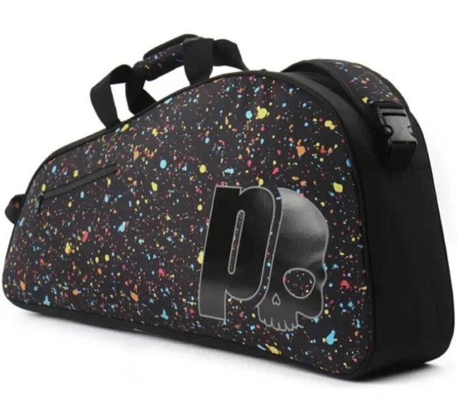 PRINCE 2023 PAINT Splatter Competition Tennis Badminton 6 Racket Bag ...