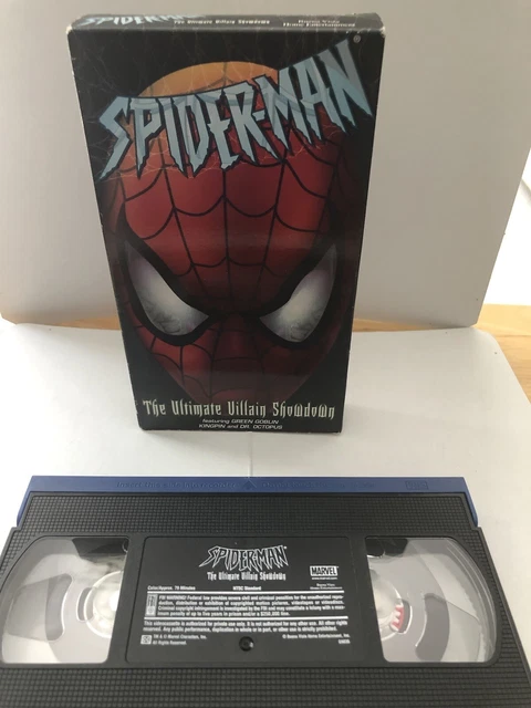 SPIDER-MAN: THE ULTIMATE Villain Showdown (VHS, 2002) EUR 8,95 ...