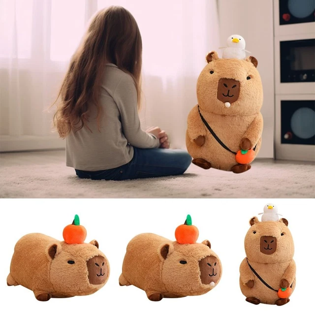 SOFT CAPYBARA PLUSH Animal Bubbles Blow Simulation Capybara Gift Kids £9.50 - PicClick UK