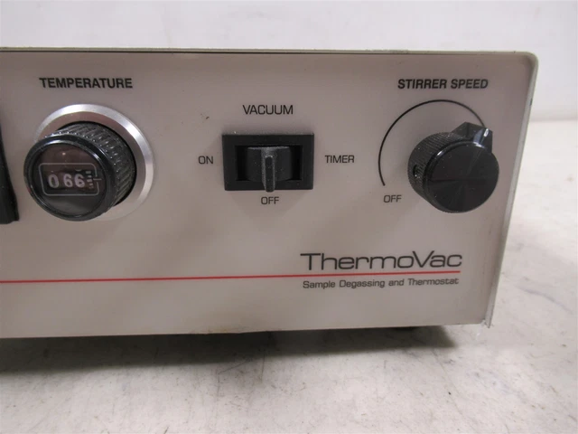 MICROCAL THERMOVAC2 SAMPLE Degassing & Thermostat Station Lab Device ...