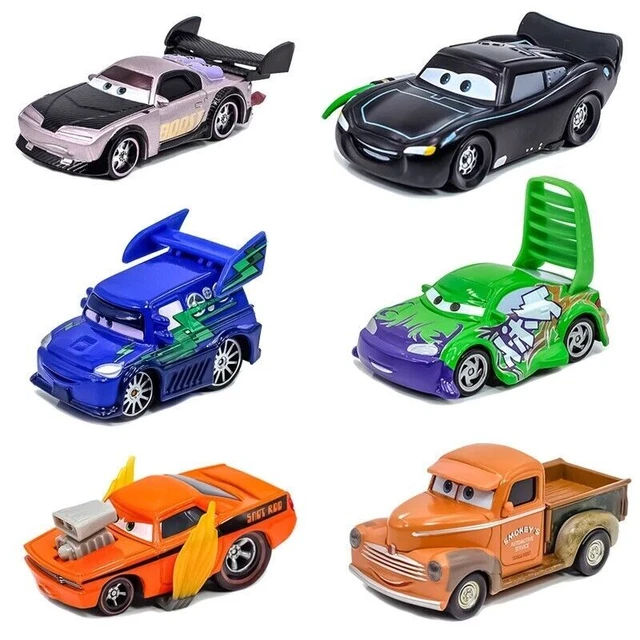 MATTEL DISNEY PIXAR Cars Boost Wingo Dj Snot Rod Smokey Diecast Model ...