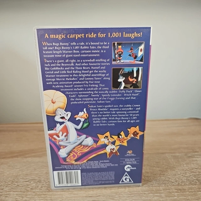 BUGS BUNNY'S 1001 Rabbit Tales VHS VIDEO TAPE $25.00 - PicClick AU