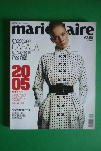 MARIE CLAIRE 1/2005 Kim Noorda Kevin Bacon Kyra Sedgwick Wild Boy Max ...