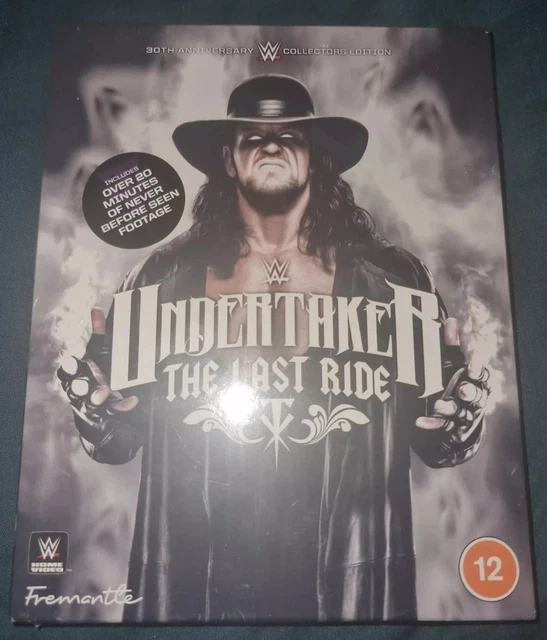 WWE THE UNDERTAKER The Last Ride Sealed Ultimate Collectors Edition Blu ...