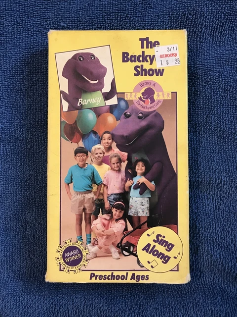BARNEY THE BACKYARD Show rare VHS EUR 36,26 - PicClick FR