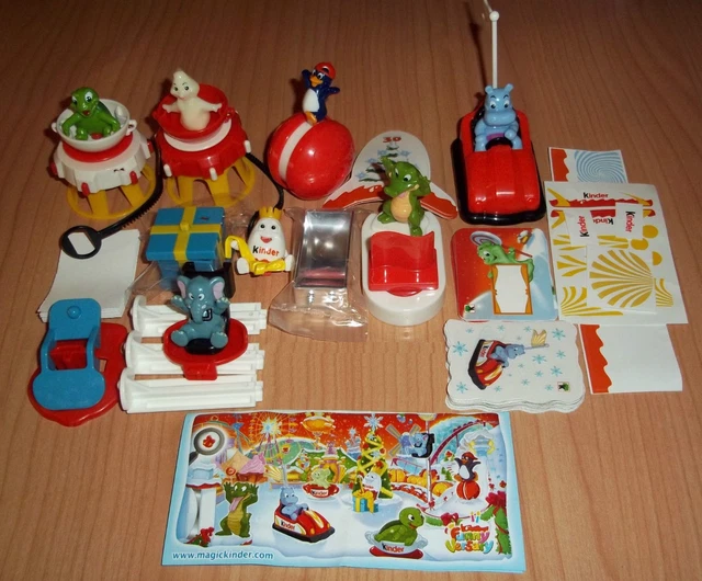 KINDER SURPRISE MAXI Figures Set Cake Topper Funny Versary Ferrero ...