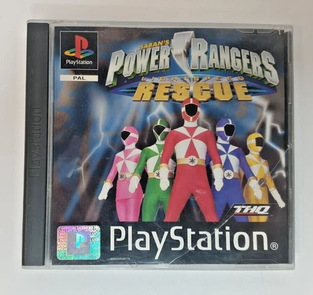 PLAYSTATION 1 POWER Rangers lightspeed rescue PAL £29.40 - PicClick UK