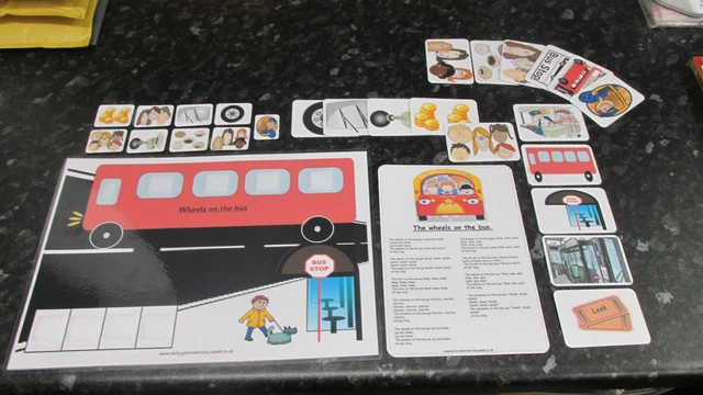STORY BOARDS~ WHEELS on the bus~Nursery Rhymes~EYFS - KS1 learning ...