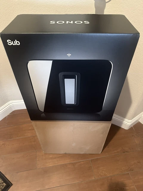 SONOS SUB SUBWOOFER Gen 3 Black - Box, Packing, and Shipping Materials ...