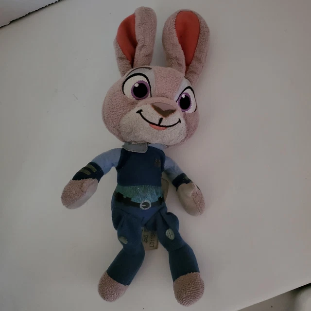 ZOOTOPIA OFFICER JUDY Hopps Plush Bunny Rabbit 10" Stuffed Animal Toy ...