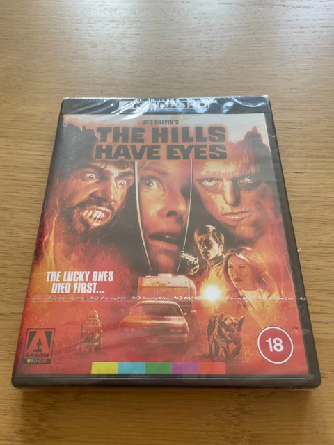 THE HILLS HAVE Eyes Blu-ray - Arrow 4k UHD Susan Lanier, Wes Craven NEW ...