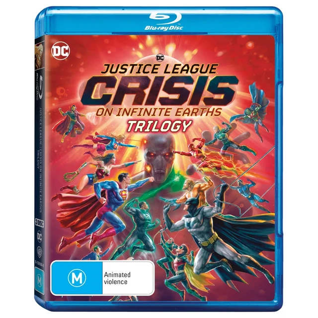 JUSTICE LEAGUE CRISIS On Infinite Earths - Trilogy Blu-Ray : NEW $44.99 ...
